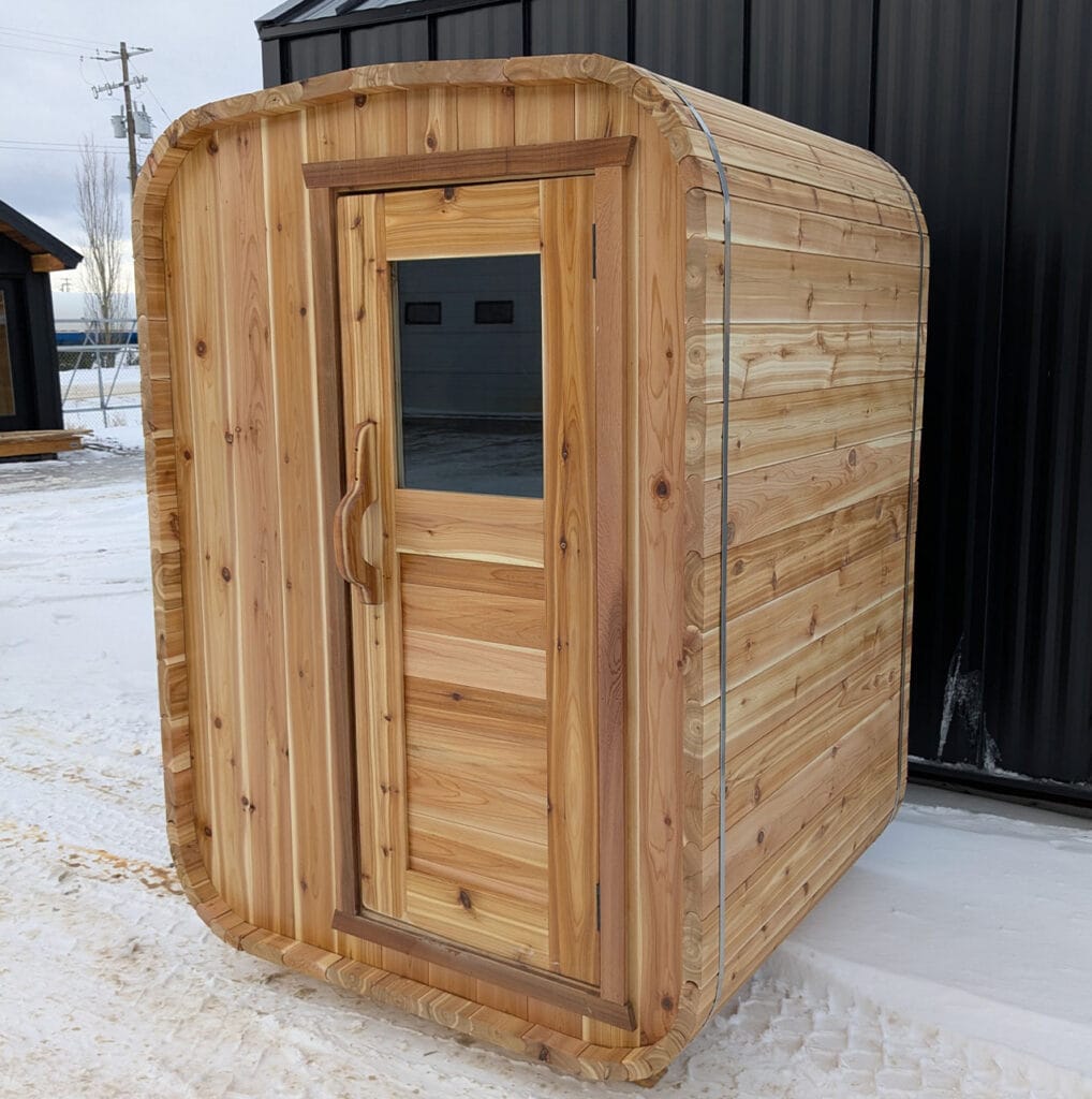Copperwood Sauna | Crafts handmade cedar saunas